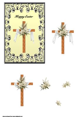 Easter Cross Step by Step - CUP49257_376 | Craftsuprint