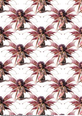 Pink Fairy Background 2 - CUP49986_376 | Craftsuprint
