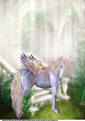 A4 Pegasus Card - CUP55634_376 | Craftsuprint