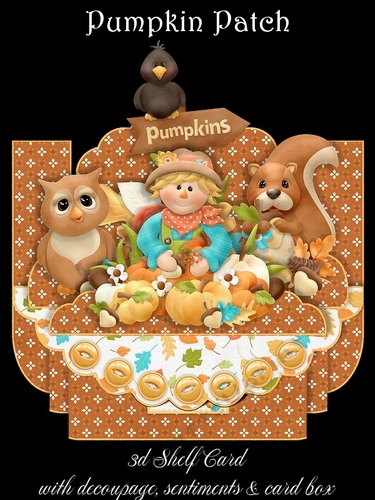 Pumpkin Patch 3D Shelf Card Kit with Card Box - CUP738856_376 ...