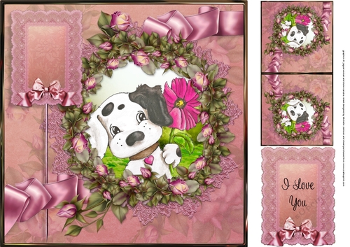 8x8 I Ruff You Topper - CUP851211_376 | Craftsuprint