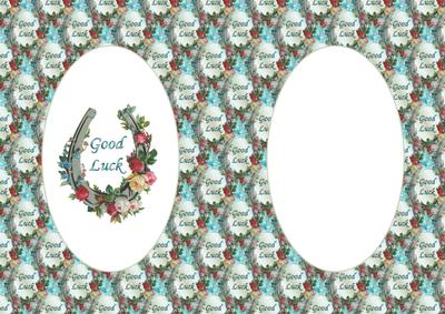 Good Luck Insert - CUP85729_376 | Craftsuprint