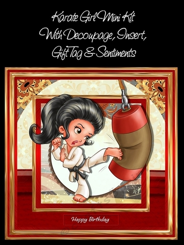 Karate Girl Mini Kit - CUP920650_376 | Craftsuprint