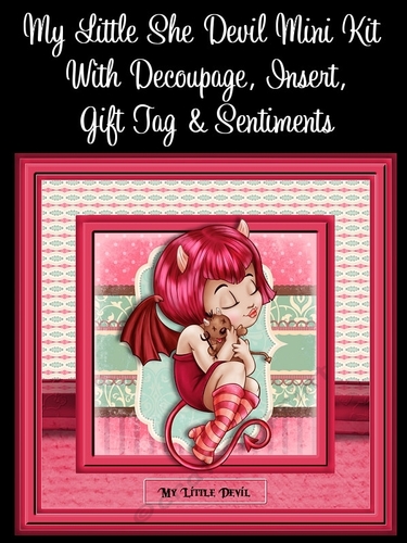 My Little She Devil Mini Kit - CUP994167_376 | Craftsuprint