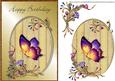 Butterfly Get Well Soon Card Front - CUP311004_376 | Craftsuprint