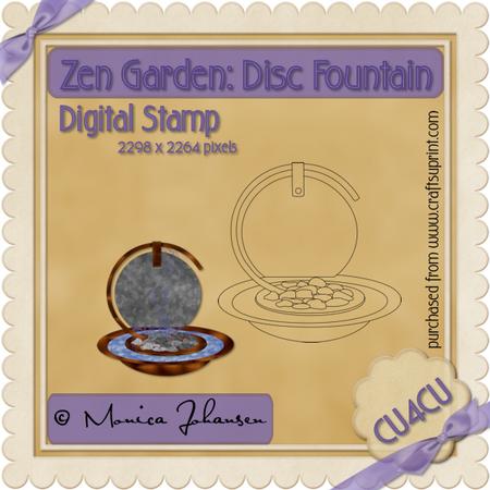 Digital Stamp, Zen Garden 02 - CUP263455_1456 | Craftsuprint