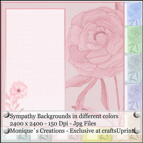 10 Sympathy Backgrounds in different colors - CUP1293786_2246 ...