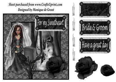 Lenore the Gothic Bride - CUP638155_2246 | Craftsuprint