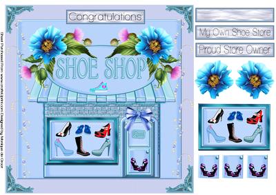 My Own Shoe Store 8 x 8 - CUP670373_2246 | Craftsuprint