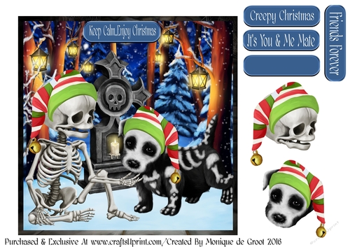 Humourous Christmas Card Front - CUP744514_2246 | Craftsuprint