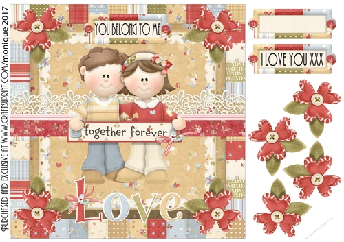 Together Forever Card Front - CUP765137_2246 | Craftsuprint