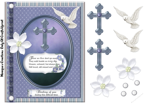 Sympathy Card Front - CUP781173_2246 | Craftsuprint