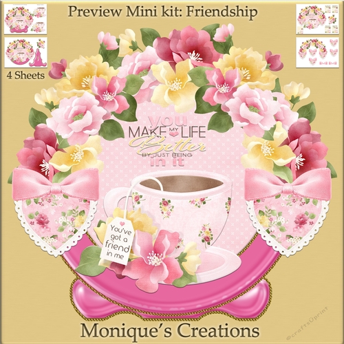 Mini Kit: Friendship - CUP825387_2246 | Craftsuprint