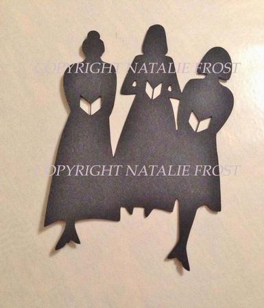 Carol Singers Silhouette - CUP708949_2129 | Craftsuprint
