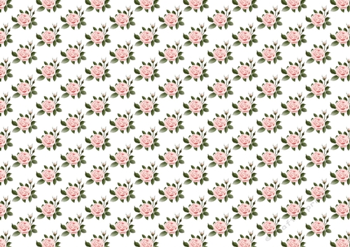 Pretty pink roses backing paper (small) - CUP1027954_415 | Craftsuprint