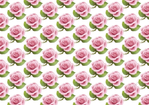 Pretty pink rose backing paper (small) - CUP1054340_415 | Craftsuprint