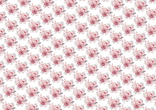 Blush Pink Roses Blooms Background Paper (Small) - CUP1241828_415 ...