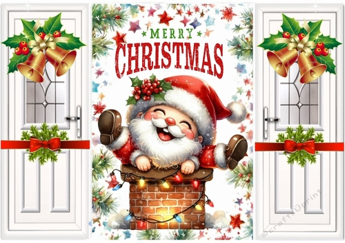 Cheeky Santa Gatefold (THREE) - CUP1346786_415 | Craftsuprint