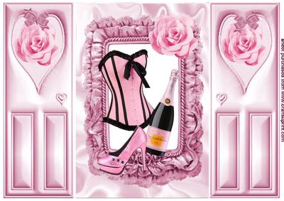 Gorgeous Pink Basque, Pink Champagne, Gatefold - CUP185097_415 ...