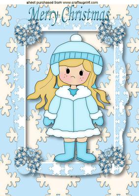 All Wrapped Up for Winter A4 - CUP214389_415 | Craftsuprint