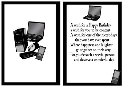 Computer Fanatic A5 Insert with Verse Landscape - CUP226128_415 ...