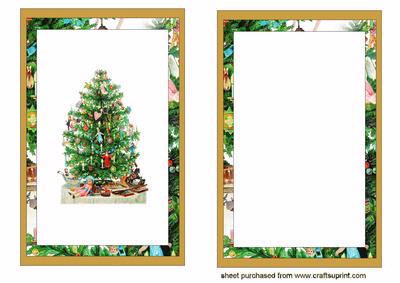 Traditional Christmas Tree Insert - CUP32671_415 | Craftsuprint