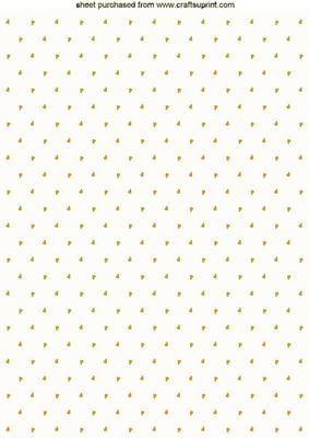 Small Gold Heart Background Paper A4 - CUP398711_415 | Craftsuprint