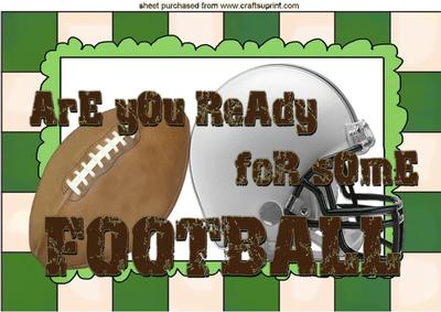 Are You Ready for Some Football (word Art) A4 - CUP428199_415 ...