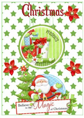 Believe in the Magic of Christmas Santa Pop Up - CUP454966_415 ...