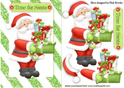 Time for Santa! with Lots of Lovely Pressies - CUP456082_415 | Craftsuprint