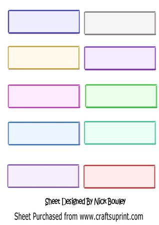 Long Coloured Tags in Lots of Colours - CUP644027_415 | Craftsuprint