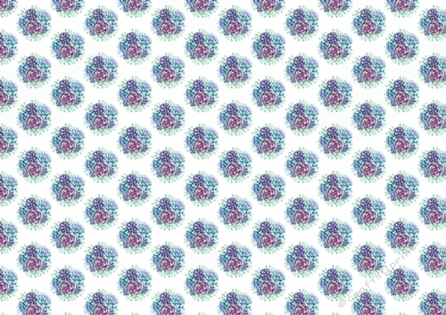 Pretty Painted pink Flowers backing paper - CUP930017_415 | Craftsuprint