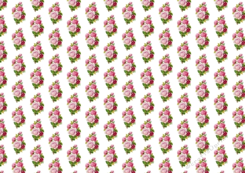 pretty vintage pink roses backing paper - CUP937605_415 | Craftsuprint