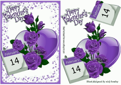Pretty purple rose for that special day the 14th A5 - CUP939276_415 ...