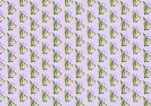 purple tulips backing paper (purple) - CUP972529_415 | Craftsuprint