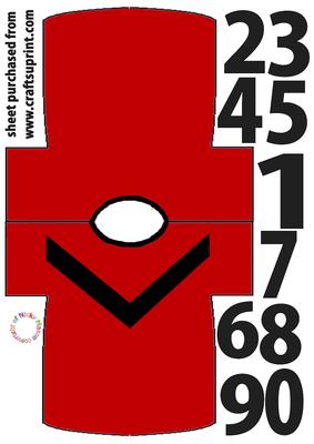 Football Shirt Card - CUP80127_580 | Craftsuprint