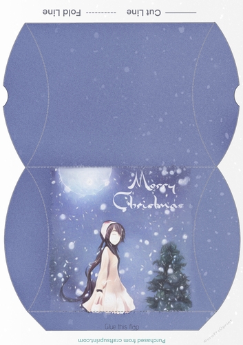 Anime Girl Pillow Gift Box - CUP1187838_118574 | Craftsuprint