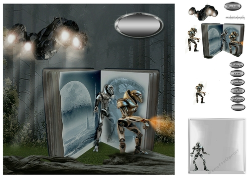 alien book - CUP1102603_48749 | Craftsuprint