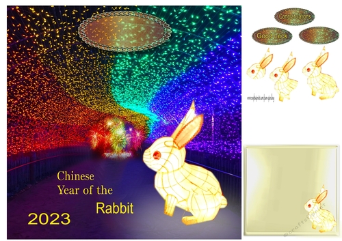 year of the rabbit - CUP1190510_48749 | Craftsuprint