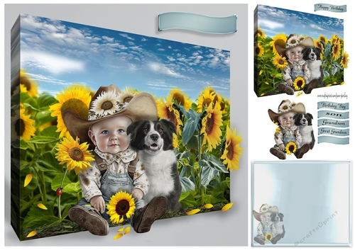 boy and his dog - CUP1218458_48749 | Craftsuprint