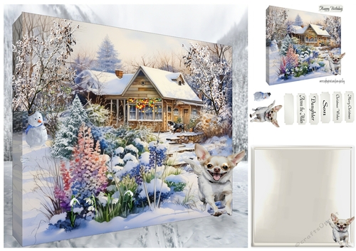 fun in the snow - CUP1234801_48749 | Craftsuprint