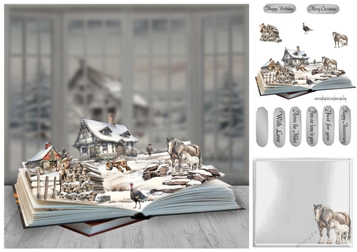 winter farm - CUP1262300_48749 | Craftsuprint