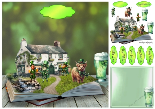 St Patricks Day Book - CUP1271906_48749 | Craftsuprint