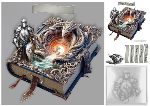 book on dragons - CUP1279884_48749 | Craftsuprint