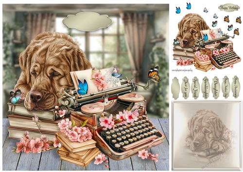 butterflies and cherry blossom - CUP1287022_48749 | Craftsuprint