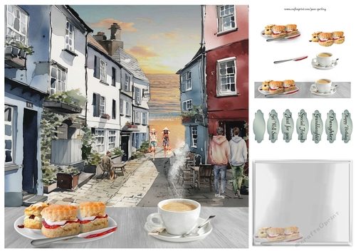 cream tea - CUP1316451_48749 | Craftsuprint