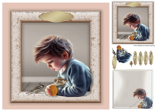 feeding the birds - CUP1332856_48749 | Craftsuprint