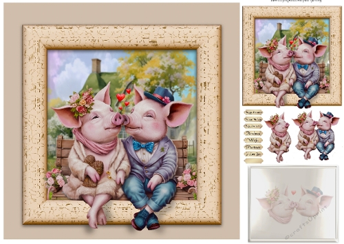 piggy romance - CUP1359095_48749 | Craftsuprint