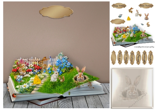 in the spring garden - CUP1366573_48749 | Craftsuprint