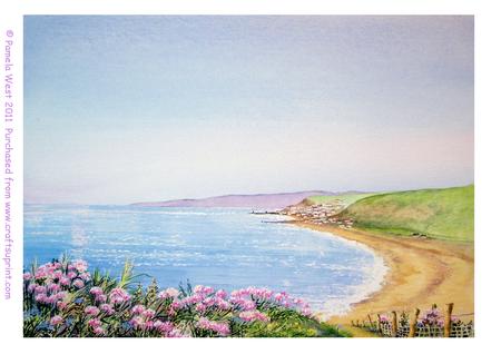 Ceredigion Wales, Original Watercolour Painting - CUP274560_117 ...
